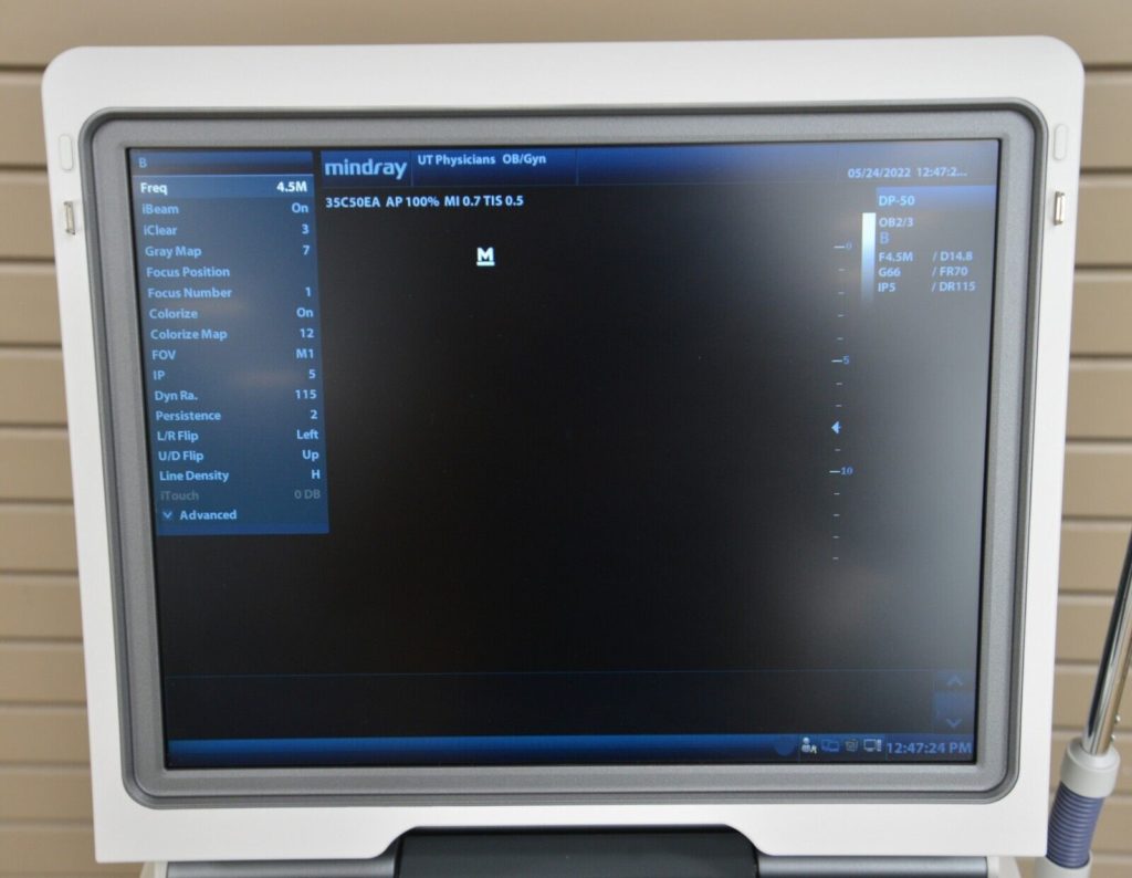 Mindray Model DP-50 Digital Ultrasonic Diagnostic Imaging System w/ UMT ...