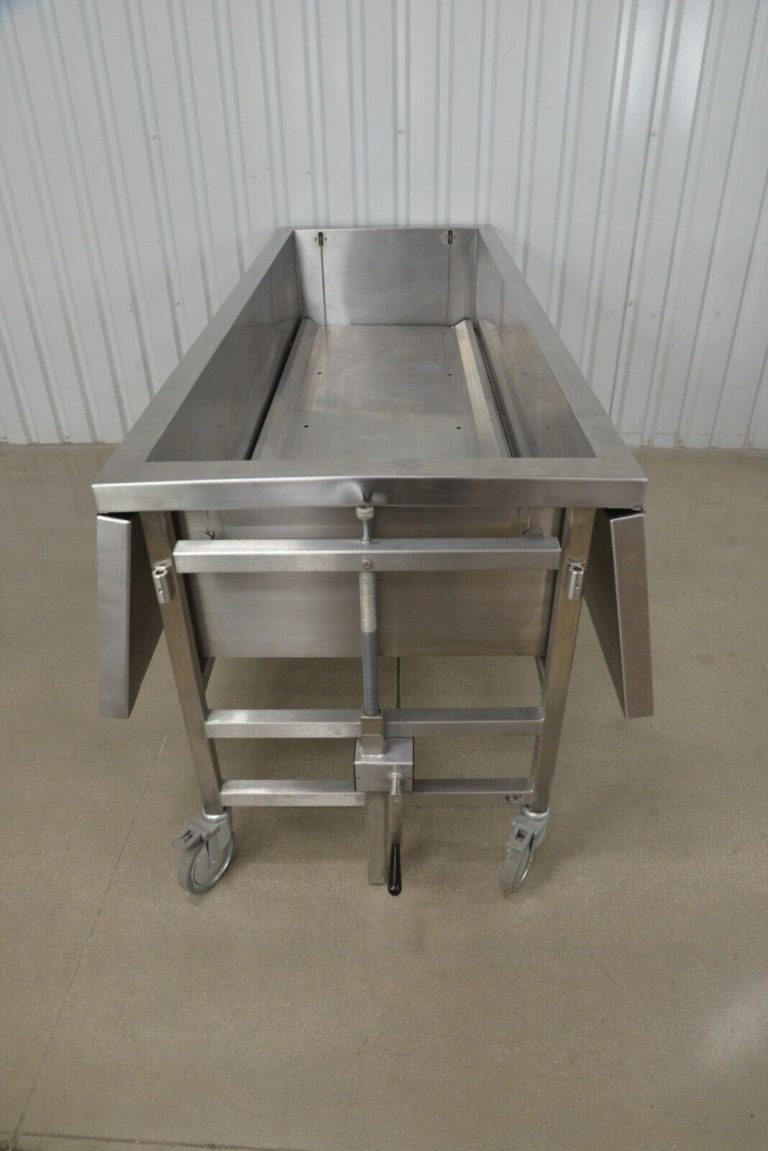 Mortech MFG Stainless Steel Mortuary Crank Elevated Immersion ...