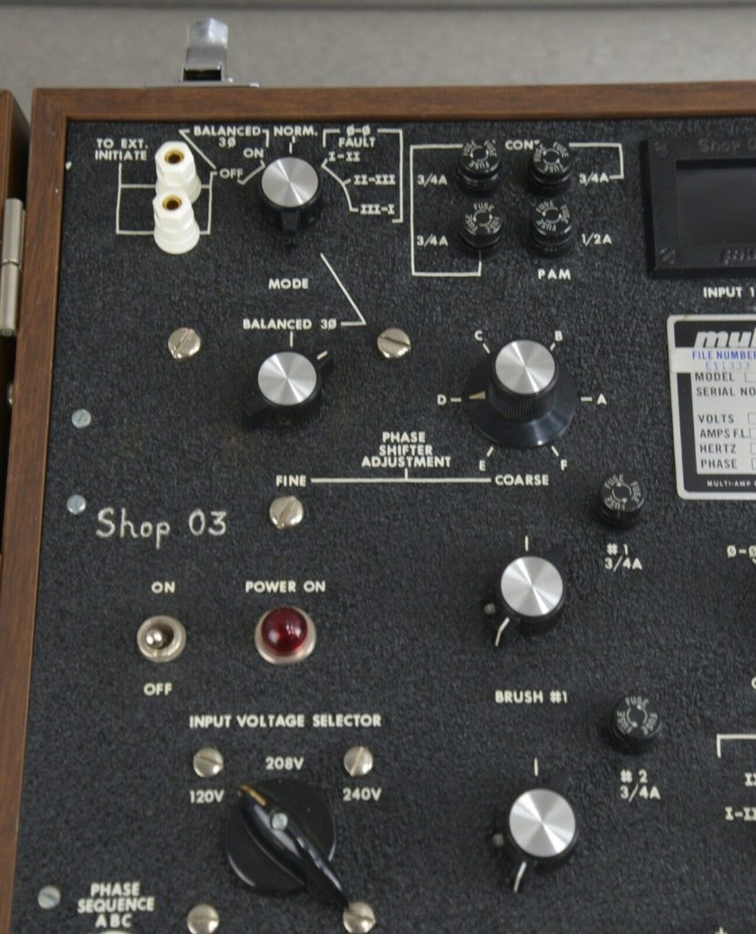 Multi-Amp CS-7B Relay Test Calibrator Digital Phase Shifter Test System ...