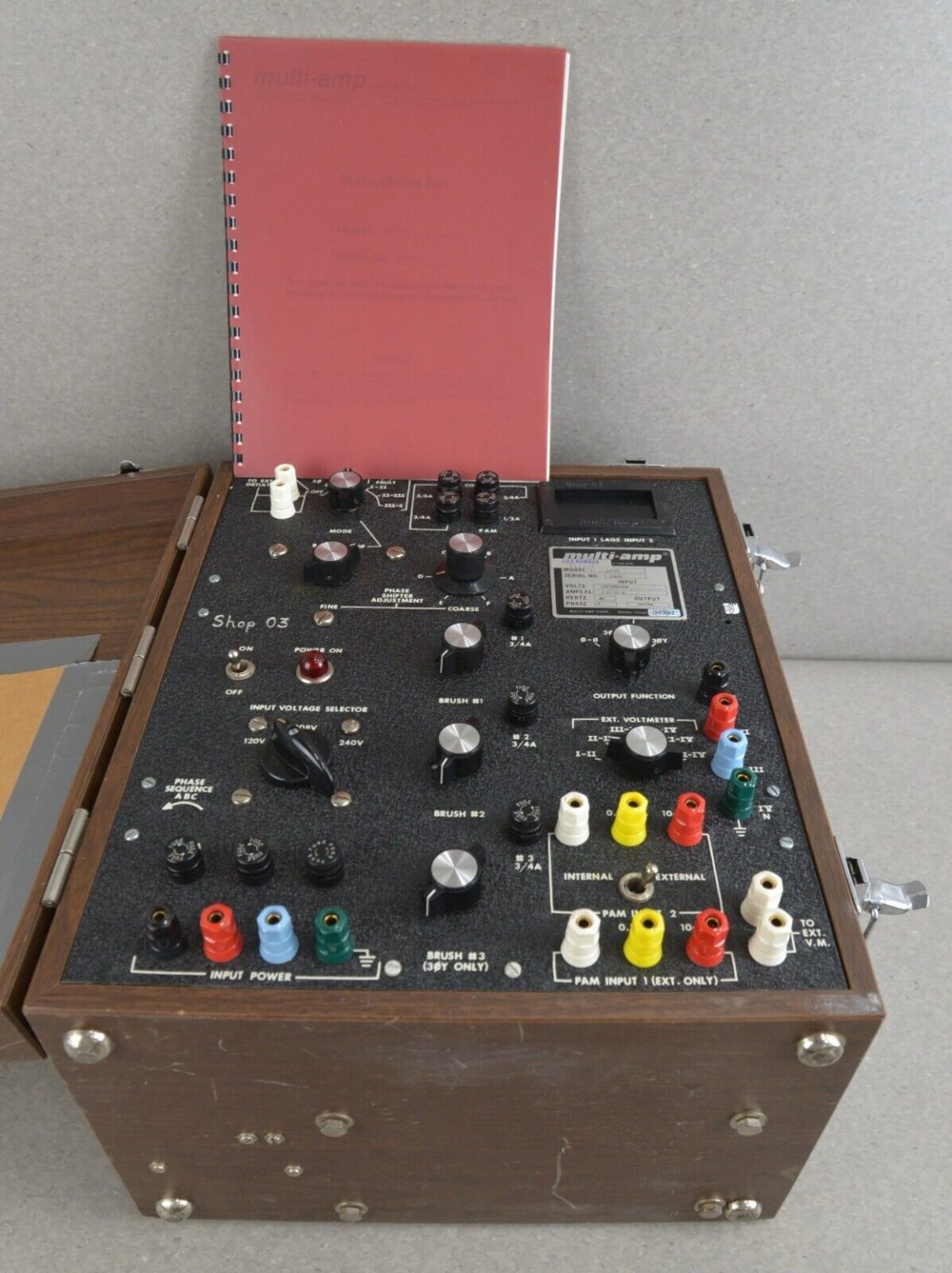 Multi-Amp CS-7B Relay Test Calibrator Digital Phase Shifter Test System ...