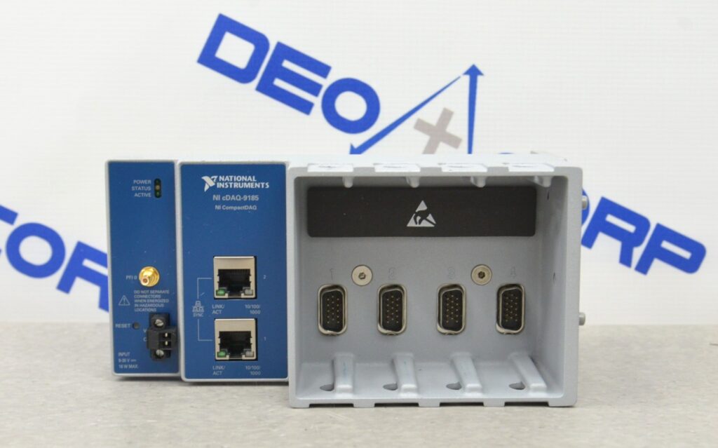 National Instruments NI cDAQ-9185 TSN Ethernet Chassis W/ 3 NI 9205 ...