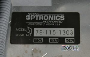 National Optronics 7E Patternless Lens Edger System Optical Lab ...