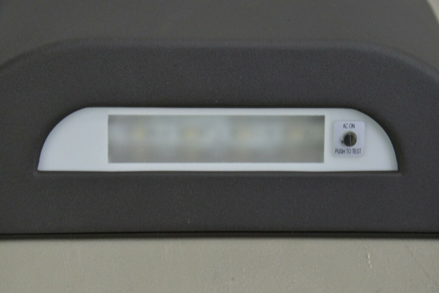 New Dual Lite Outdoor Emergency LED Unit Dark Bronze Model PGZ-HTR 120 ...