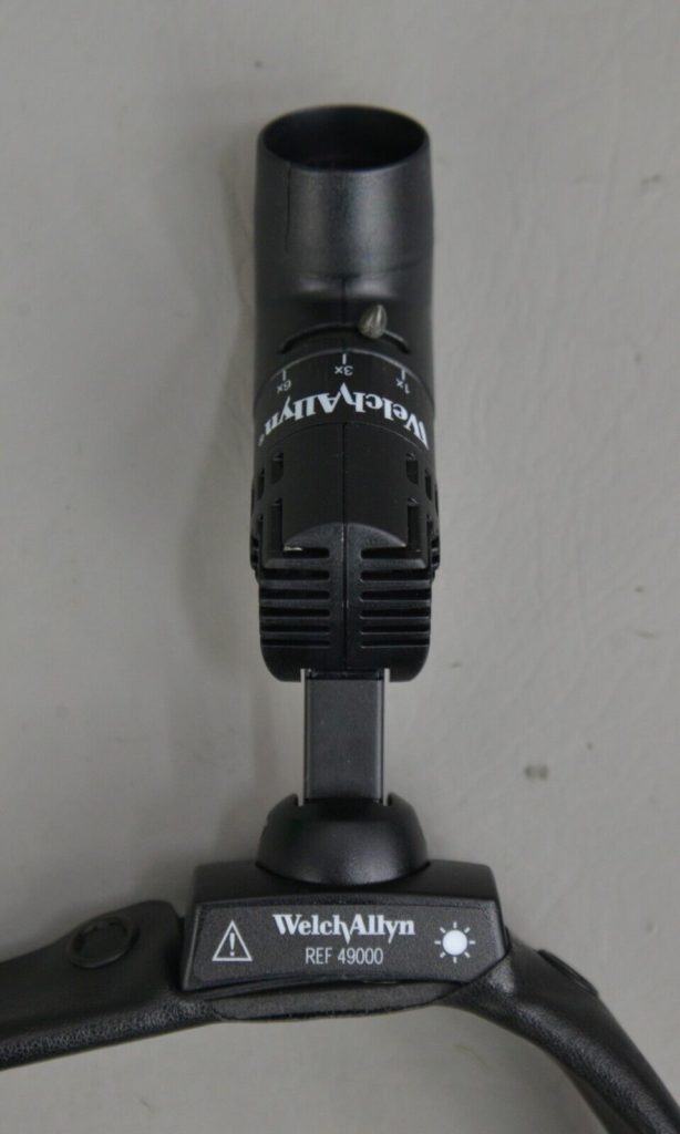 New Welch Allyn 49020 Procedure Headlight System w/ Direct Power Supply ...
