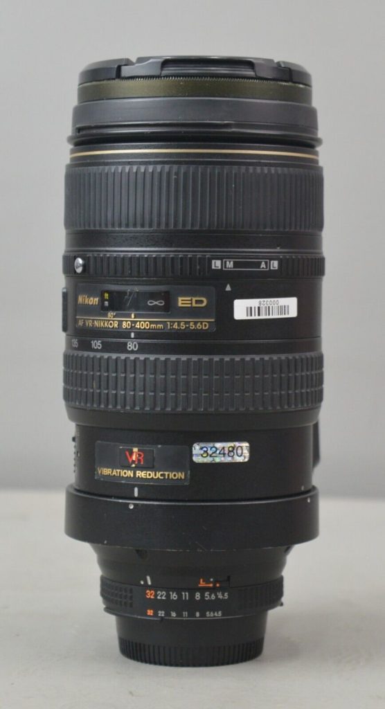 Nikon ED AF VR-Nikkor 80-400mm 1:4.5-5.6D Lens – Rhino Trade LLC