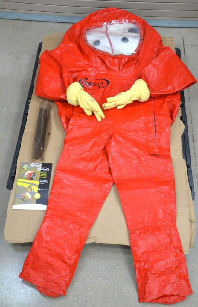 ONESuit Flash Protective Hazmat Suit NFPA 1901,2005 ed X-Large Saint ...