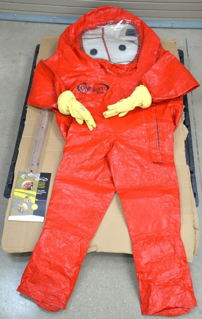 ONESuit Flash Protective Hazmat Suit NFPA 1901,2005 ed X-Large Saint ...