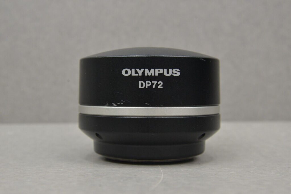 Olympus Model DP72 Digital Microscope w/ Olympus U-TV0.5XC-3 Camera ...