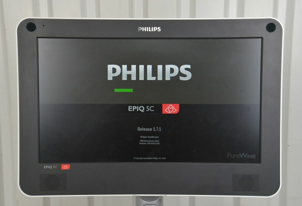 Philips EPIQ 5C PureWave Cardiac Diagnostic Ultrasound System 1.7.1 ...