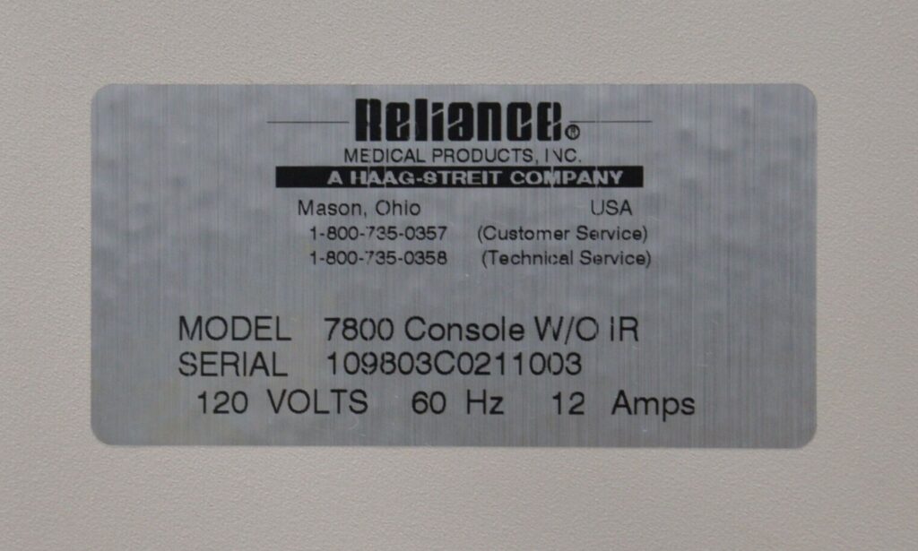 Reliance 7800 Ophthalmic Instrument Stand – Rhino Trade LLC