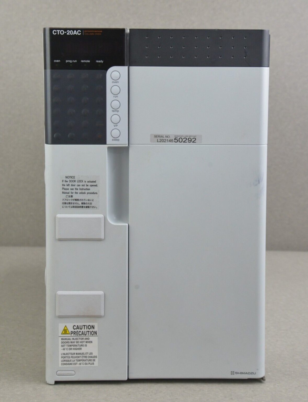 Shimadzu CTO-20AC Prominence Column Oven – Rhino Trade LLC