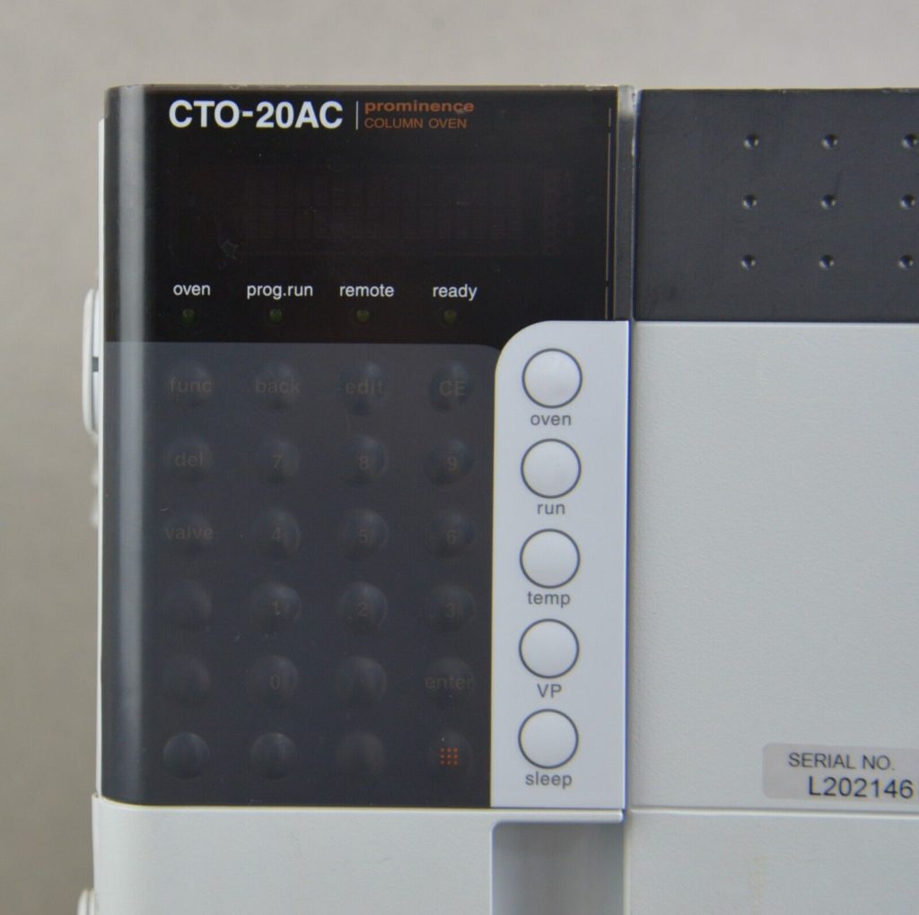 Shimadzu CTO-20AC Prominence Column Oven – Rhino Trade LLC