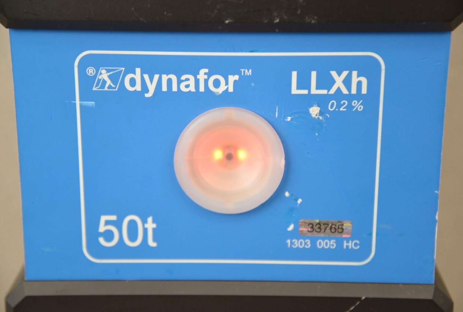 Tractel 50t Dynafor LLXh Load Indicator W/ LLX2 Remote LCD Display ...