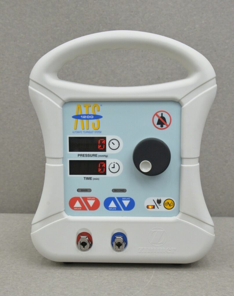 Zimmer ATS 1200 Automatic Dual Tourniquet System W/ Accessories & Case ...