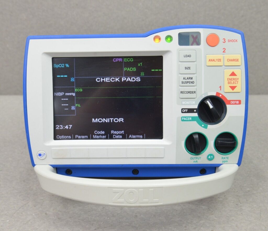 Zoll R Series ALS Defibrillator Monitor W/ Data Comm II, CO2, Masimo ...