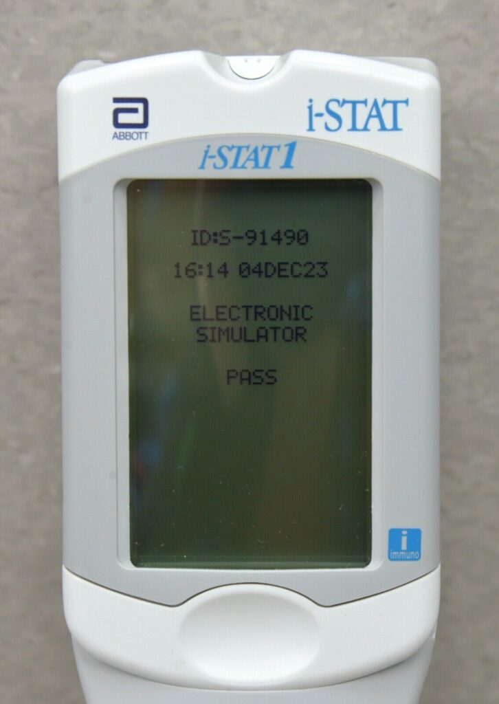 Abbott i-STAT 1 300-G Wireless Handheld Hematology Blood Analyzer ...