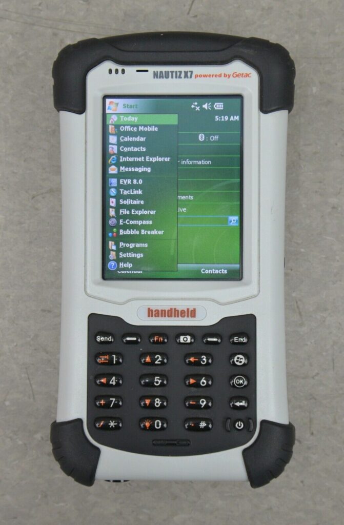 Altus APS-3 GPS GNSS Receiver & Getac Nautiz X7 Handheld Positioning ...