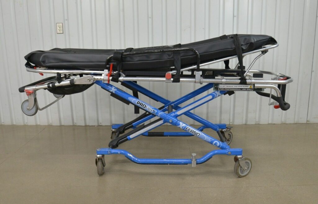 Ferno ProFlex X Series Ambulance Cot Stretcher W/ Mattress 700LBS ...