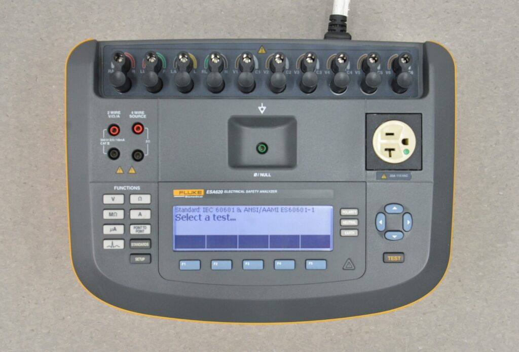 Fluke Biomedical ESA620 Electrical Safety Analyzer – Rhino Trade LLC