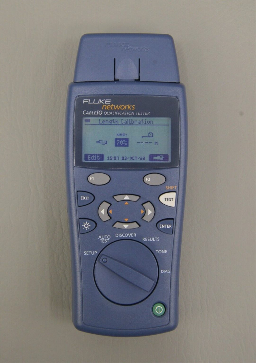 Fluke Networks CableIQ Cable Qualification Tester w/ Case – Rhino Trade LLC