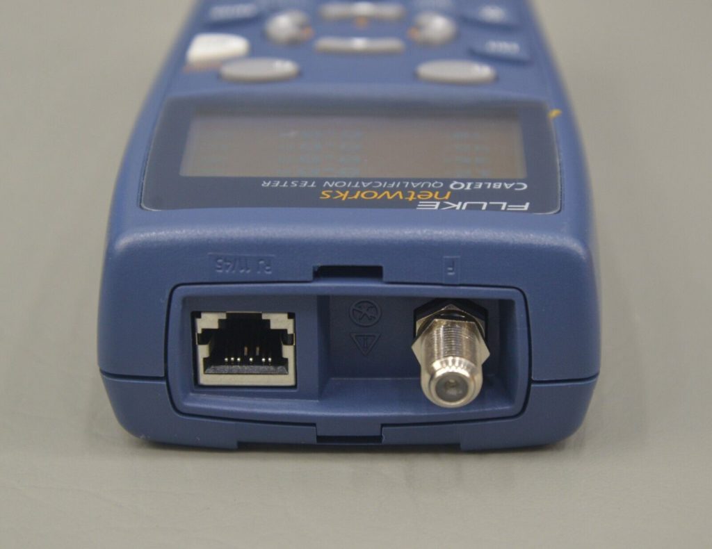 Fluke Networks CableIQ Cable Qualification Tester w/ Case – Rhino Trade LLC