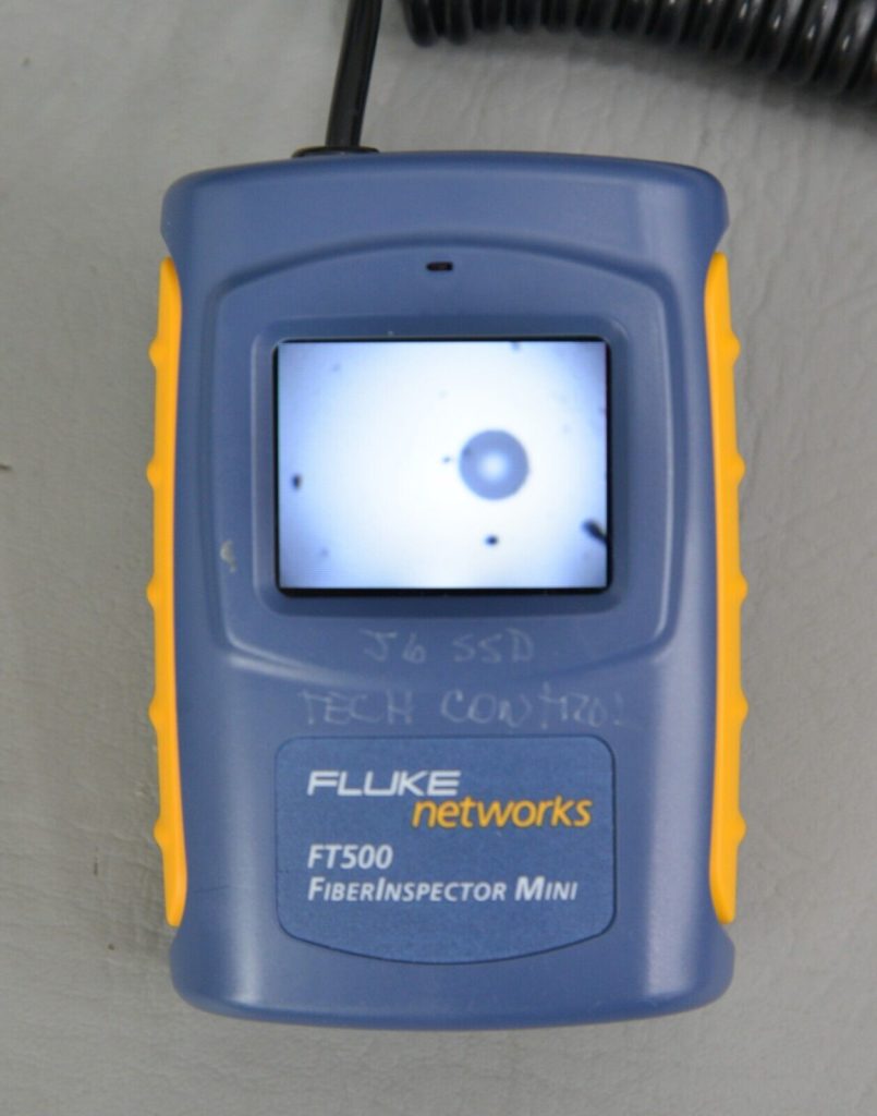 Fluke Networks FT500 Fiber Inspector Mini w/SimpliFiber Meter & Source ...