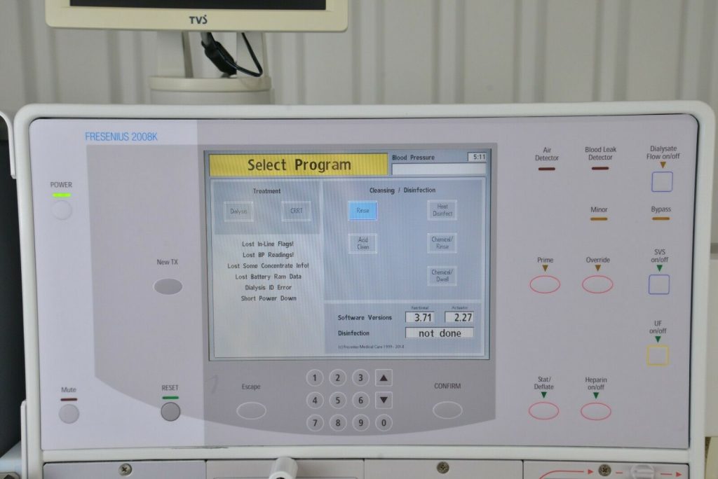 Fresenius 2008K Dialysis Machine w/ 9748 Hours of Use. (24715) – Rhino ...