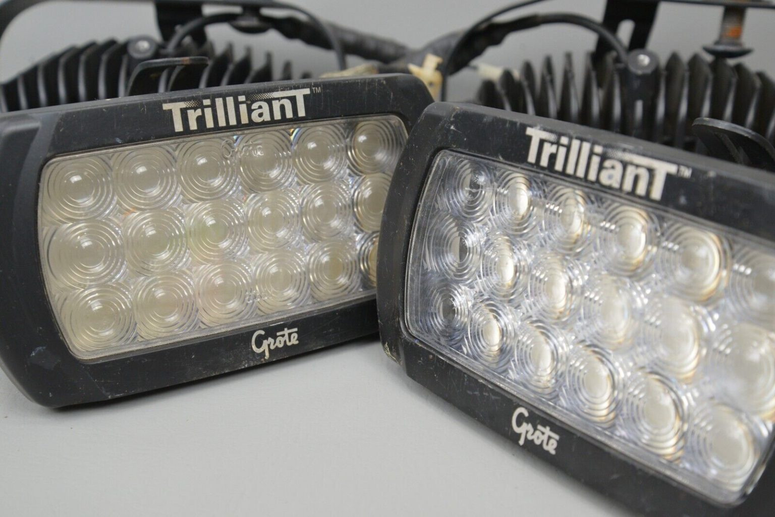 Lot of 4 Grote Trilliant LED 6357 63571 Spotlight Utility Work Lights ...