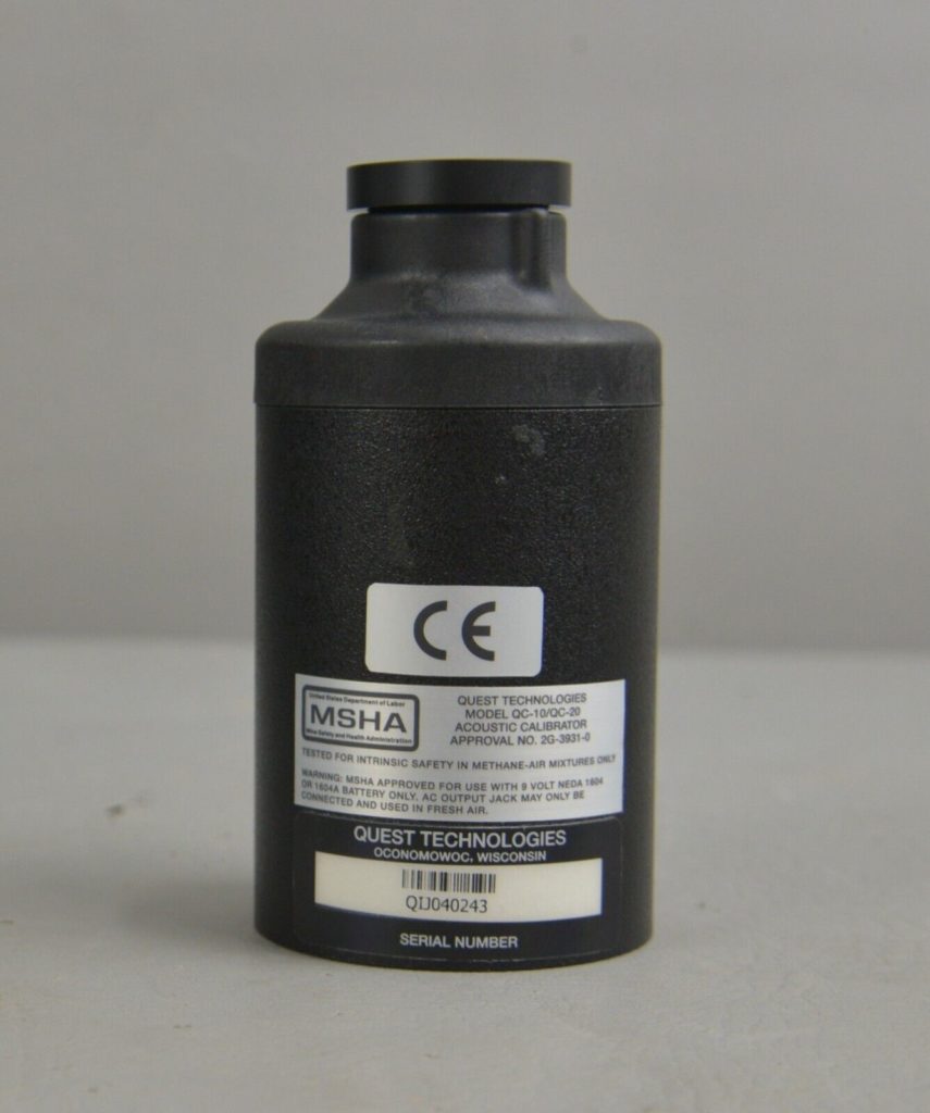 Lot of 5 Quest Technologies NoisePro DL Dosimeter w/ QC-10 Calibrator ...