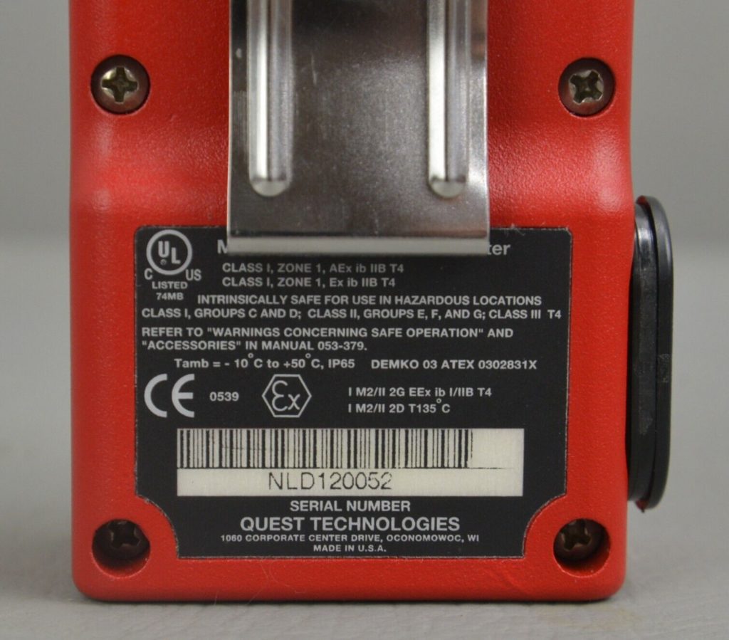 Lot of 5 Quest Technologies NoisePro DL Dosimeter w/ QC-10 Calibrator ...