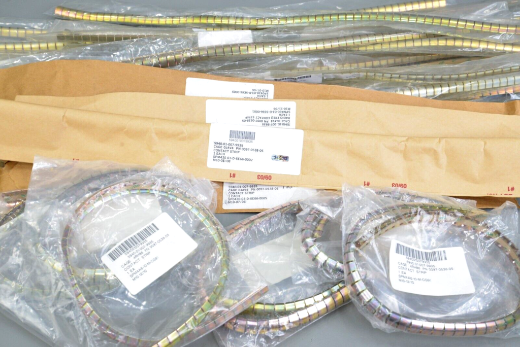 Lot of 72 Frequency Grounding Radio Contact Strips – Rhino Trade LLC
