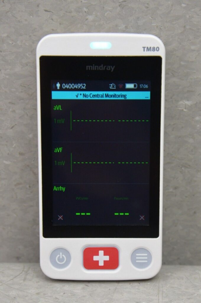 Mindray BeneVision TM80 Mini Telemetry Monitor W/ Masimo SpO2 & 5-Lead ...