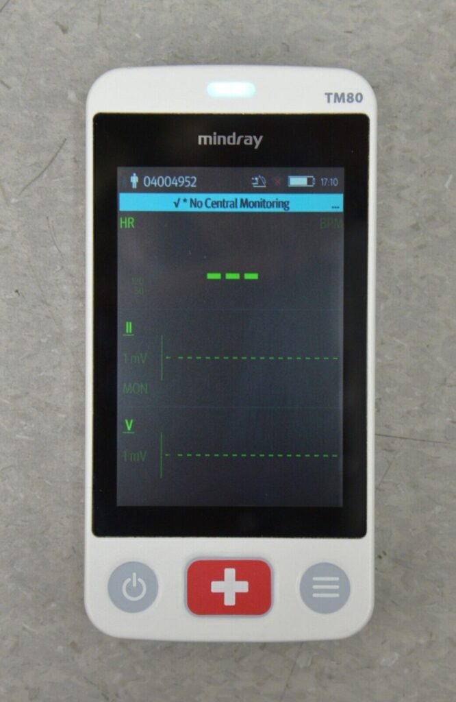 Mindray BeneVision TM80 Mini Telemetry Monitor W/ Masimo SpO2 & 5-Lead ...