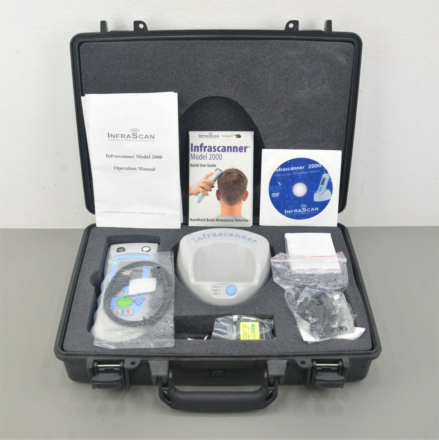 New InfraScan Infrascanner 2000 Handheld Hematoma Detector w/ Case ...