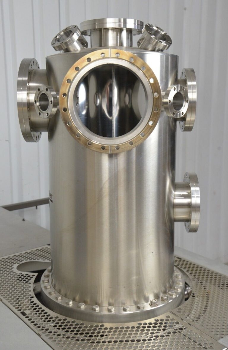 Perkin Elmer Ion Pump & Vacuum Chamber Pump Station Sputtering System ...