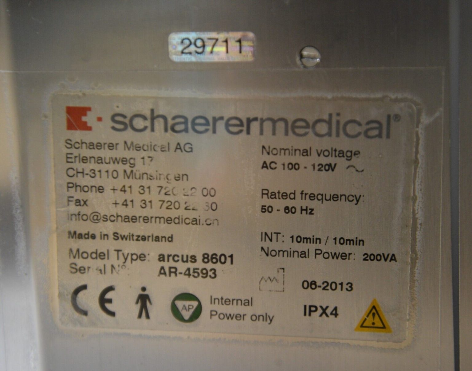 Schaerer Mayfield Arcus 8601 Mobile Universal Surgical Operating Table ...