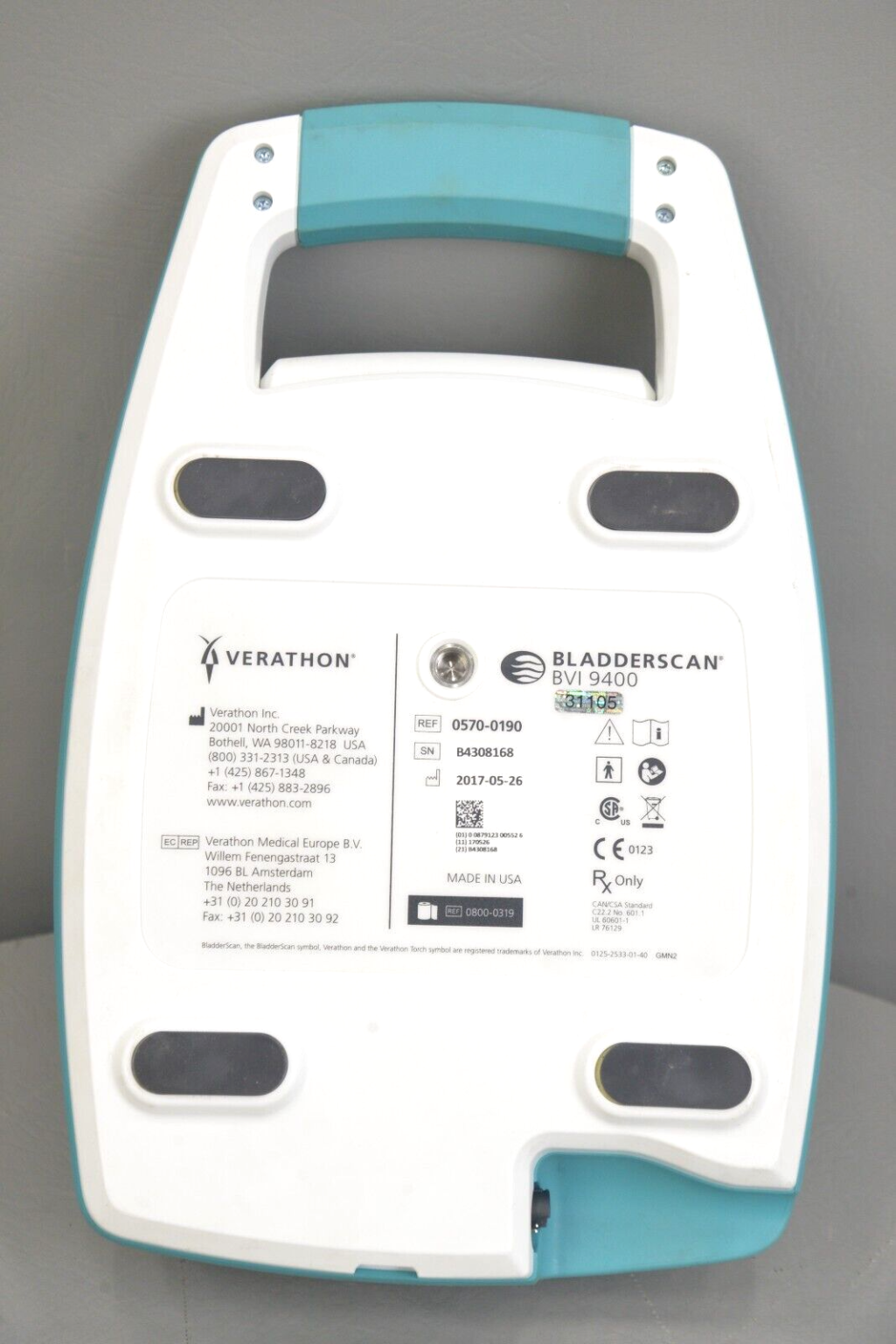 Verathon Bladderscan BVI 9400 Portable Bladder Scanner – Rhino Trade LLC