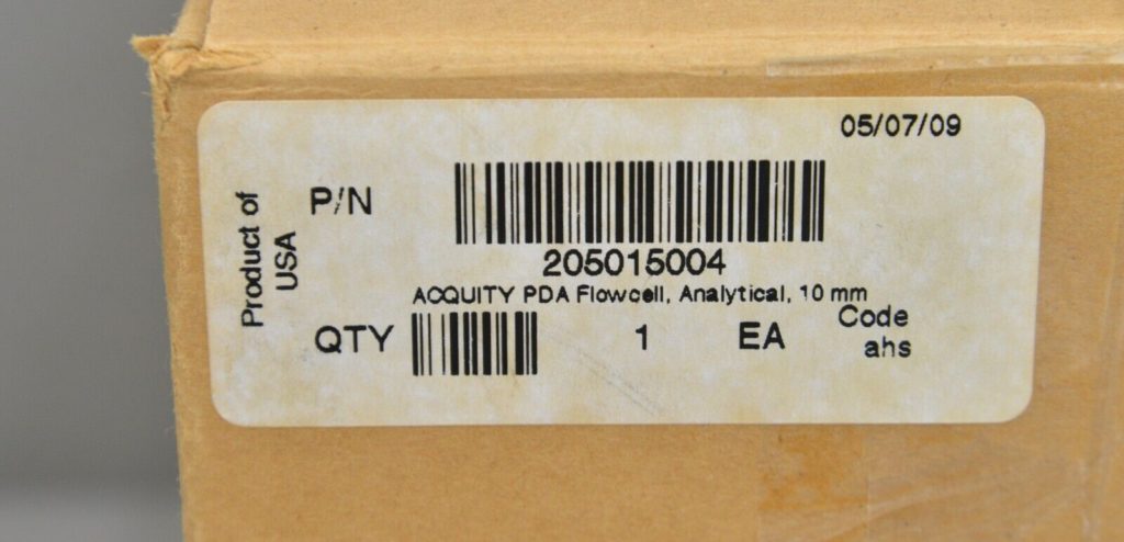 Waters Acquity PDA Flowcell Analytical 10mm 205015004 – Rhino Trade LLC