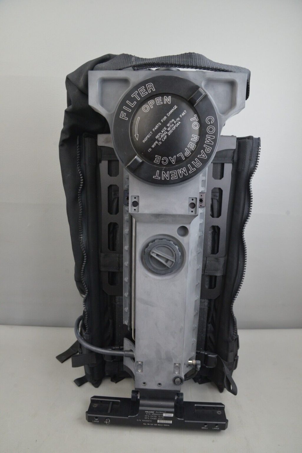 Wilcox Patriot 20000G01A Backpack System SCBA, PAPR Operator Service ...