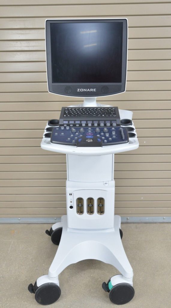 Zonare Mindray ZS3 Ultrasound System REF 88000-00 with Mobile Cart ...