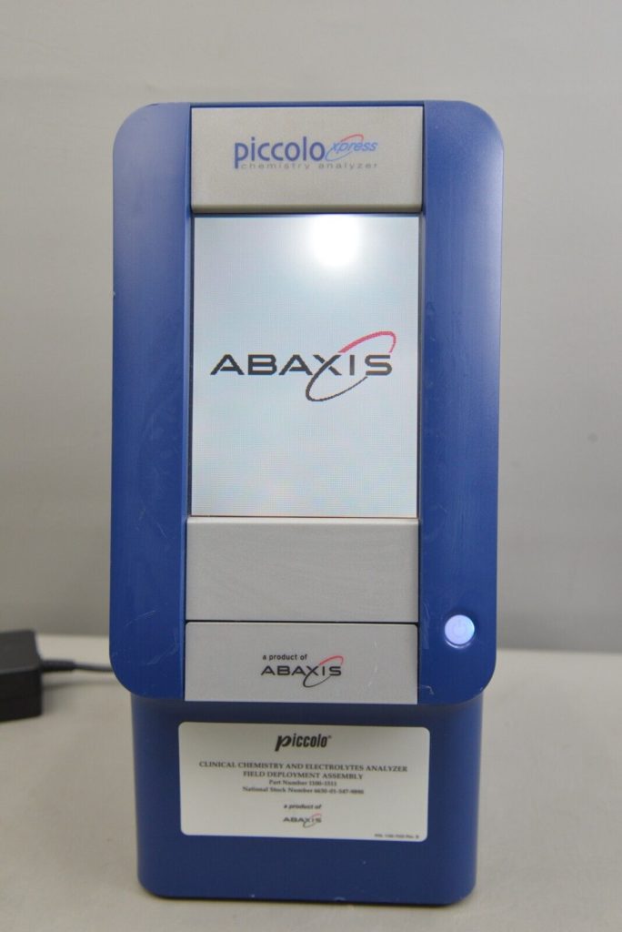 Abaxis Piccolo Xpress 1100-1000 Chemistry Analyzer & Power supply ...