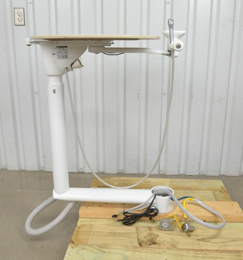 Adec A-dec 545 12 O’clock Assistant Instrumentation Table, Dental Work ...