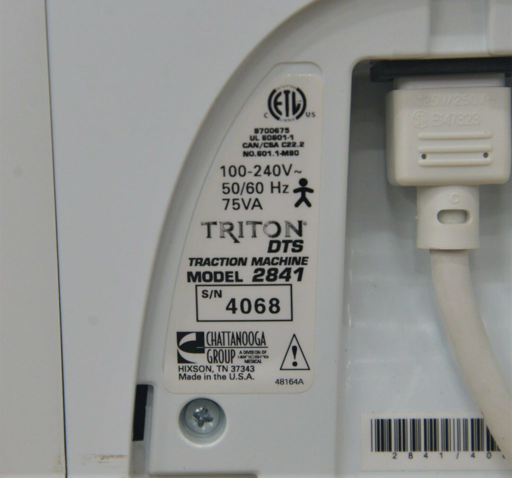 Chattanooga Triton DTS 2841 Traction Unit w/ TRT-600 Treatment Table – Rhino Trade LLC