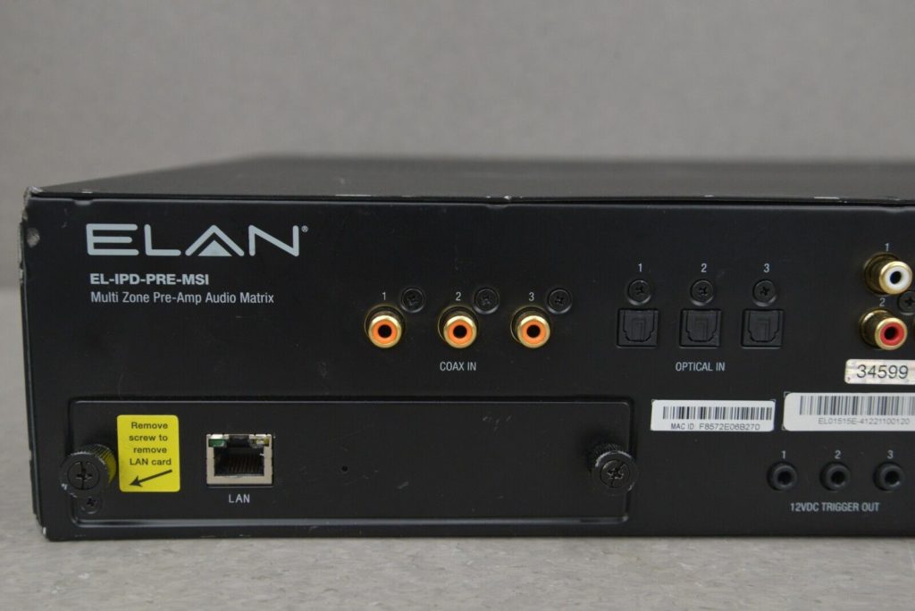 Elan EL-IPD-PRE-MSI Multi Zone Pre-Amp Audio Matrix – Rhino Trade LLC