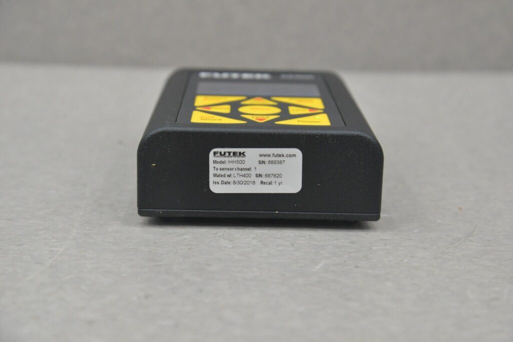 FUTEK IHH500 Digital Handheld Display Load Cell Indicator w/ Bearing ...