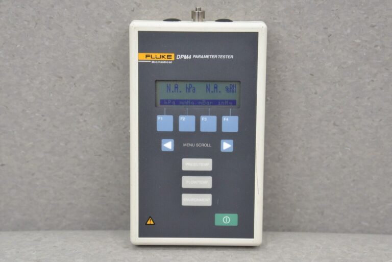 Fluke Biomedical DPM4-1G Parameter Test Digital Pressure Meter – Rhino ...