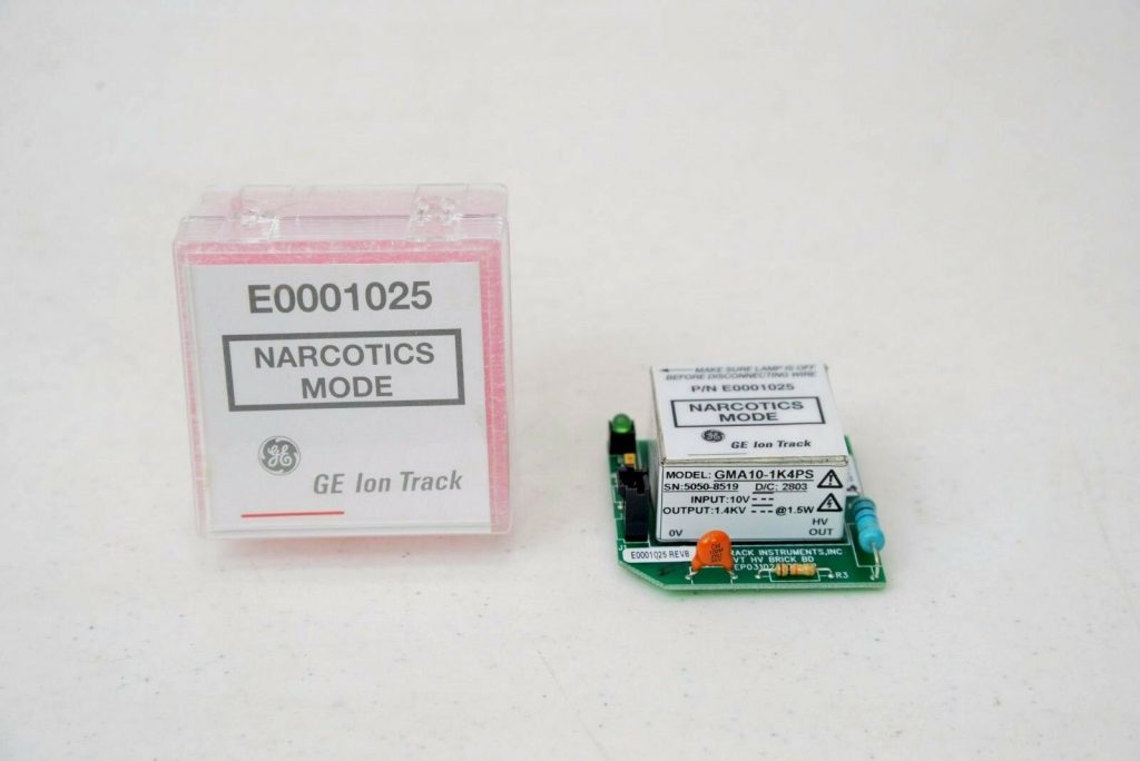 GE Ion Track E0001025 Model GMA10-1K4PS Narcotics Mode Module (B12 ...