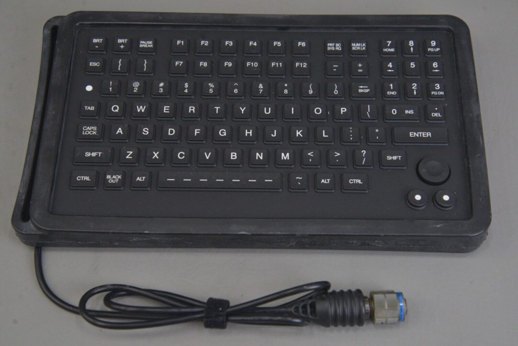 General Dynamics iKey Military Data Entry Keyboard SLK-880-02-2820119-2 ...