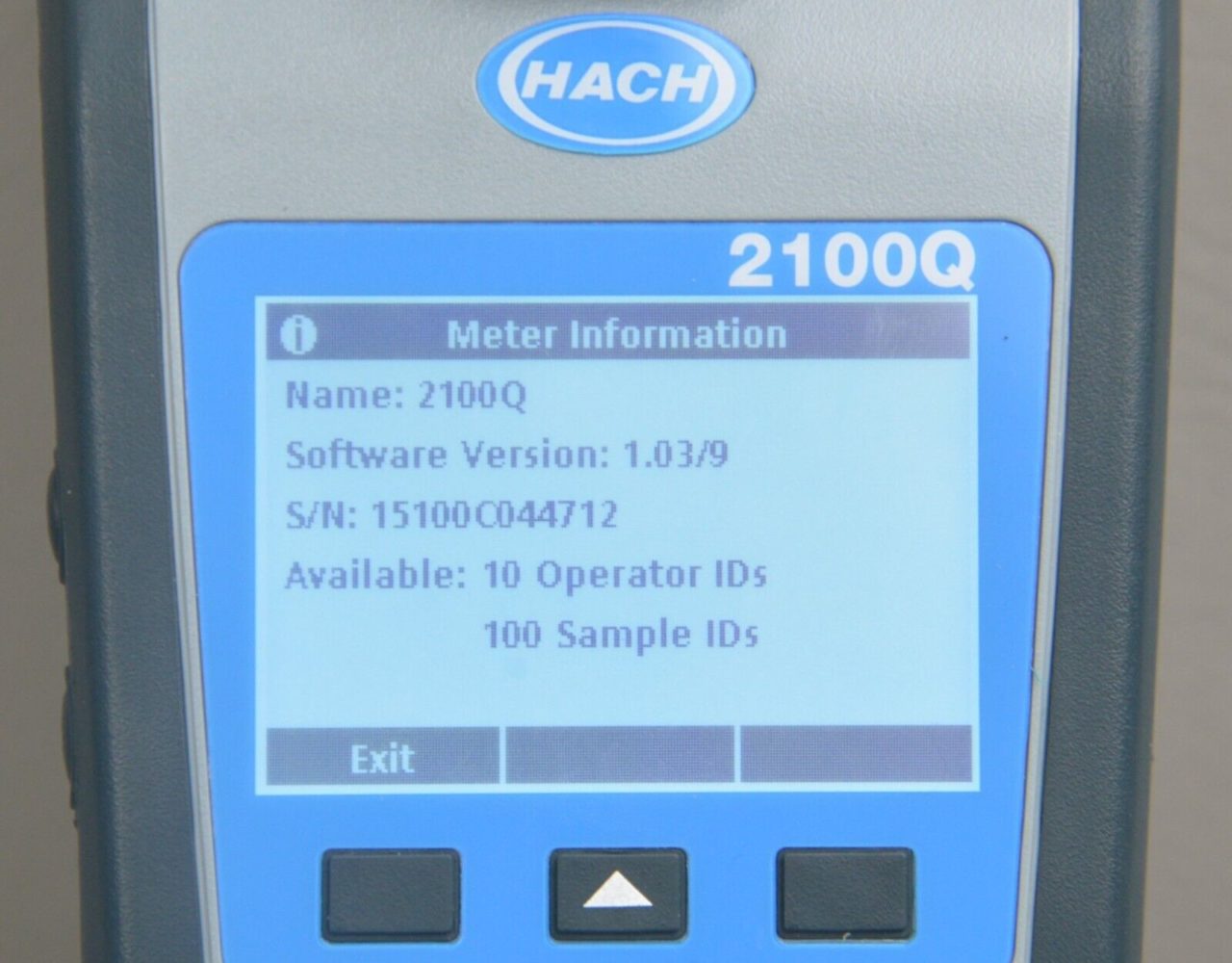 Hach 2100Q Portable Turbidimeter LPG439.01.00002 – Rhino Trade LLC