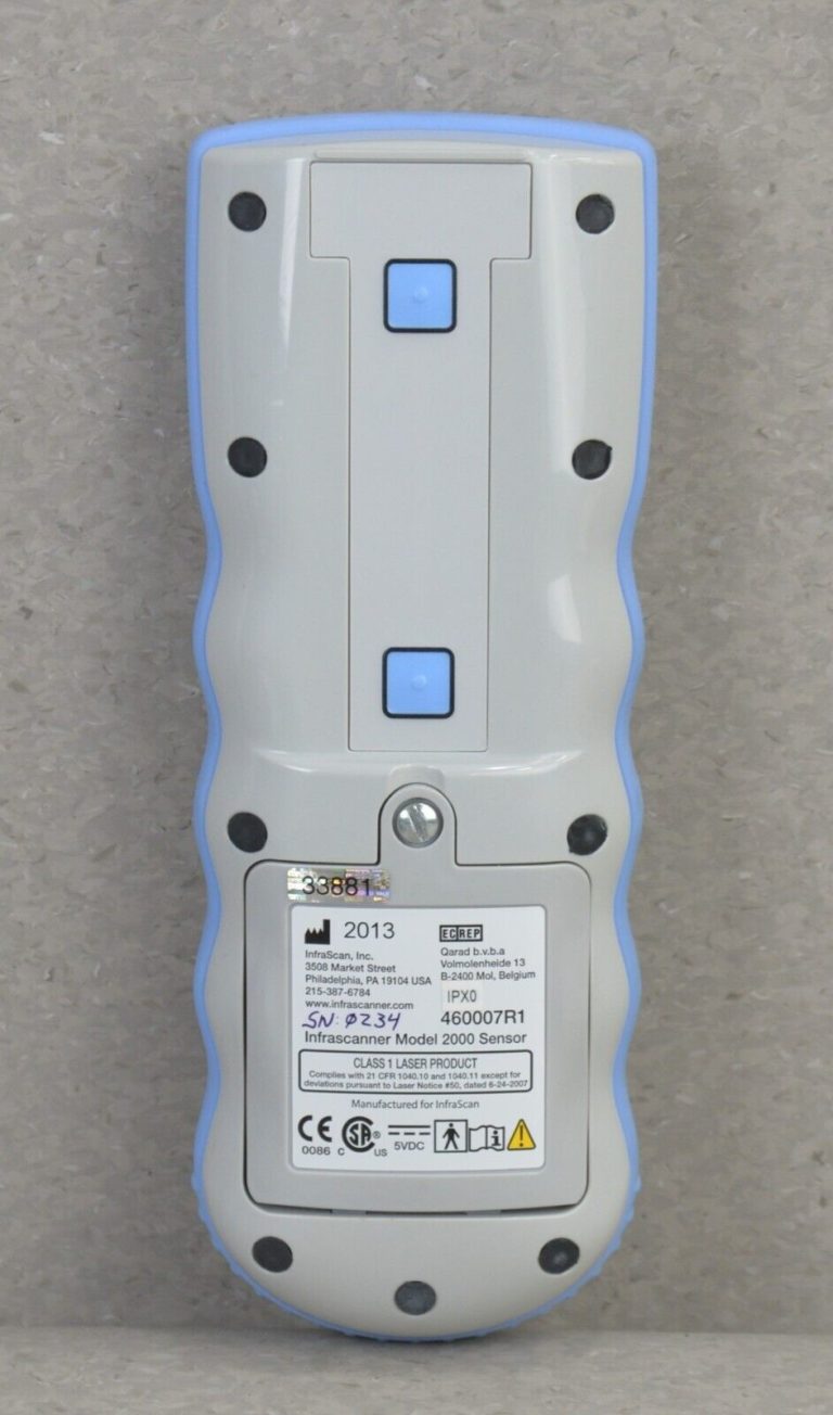 Infrascanner 2000 Handheld Brain Diagnostics with Case and Accessories ...